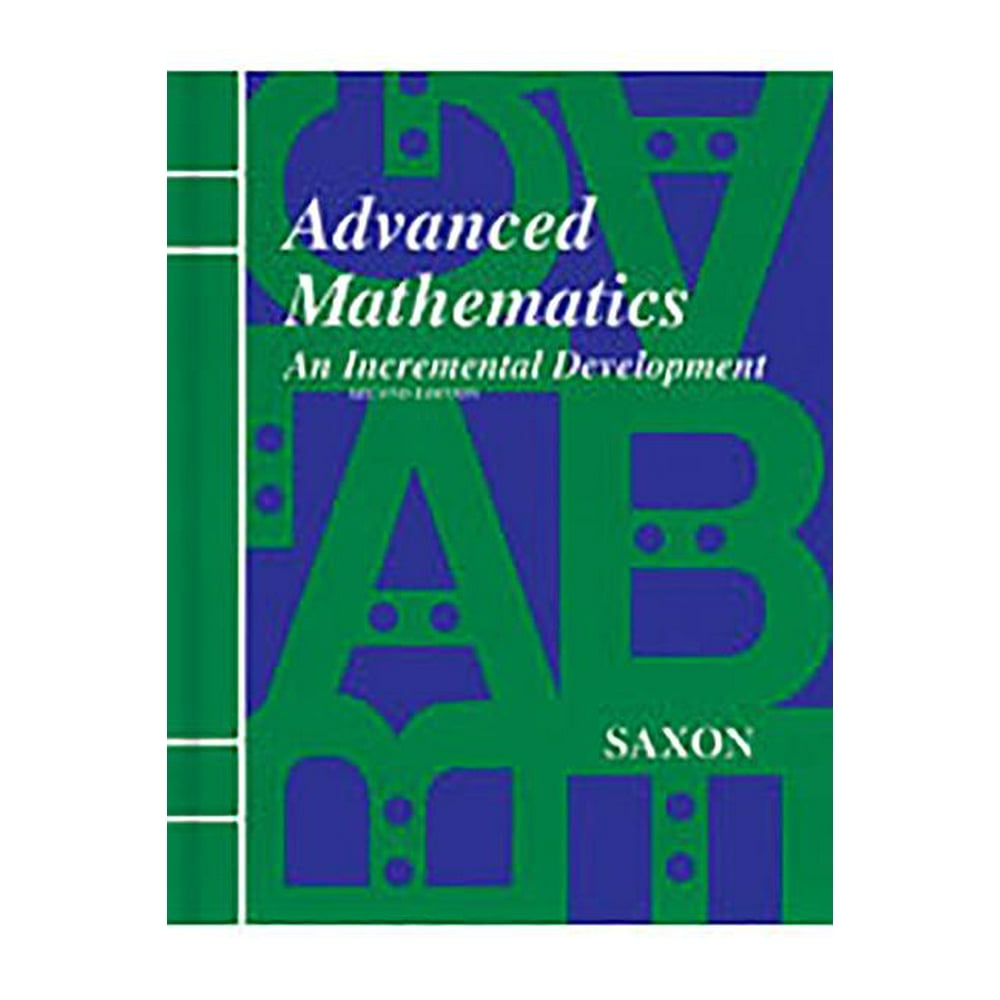 Saxon Advanced Math: Saxon Advanced Math Answer Key & Tests Second ...