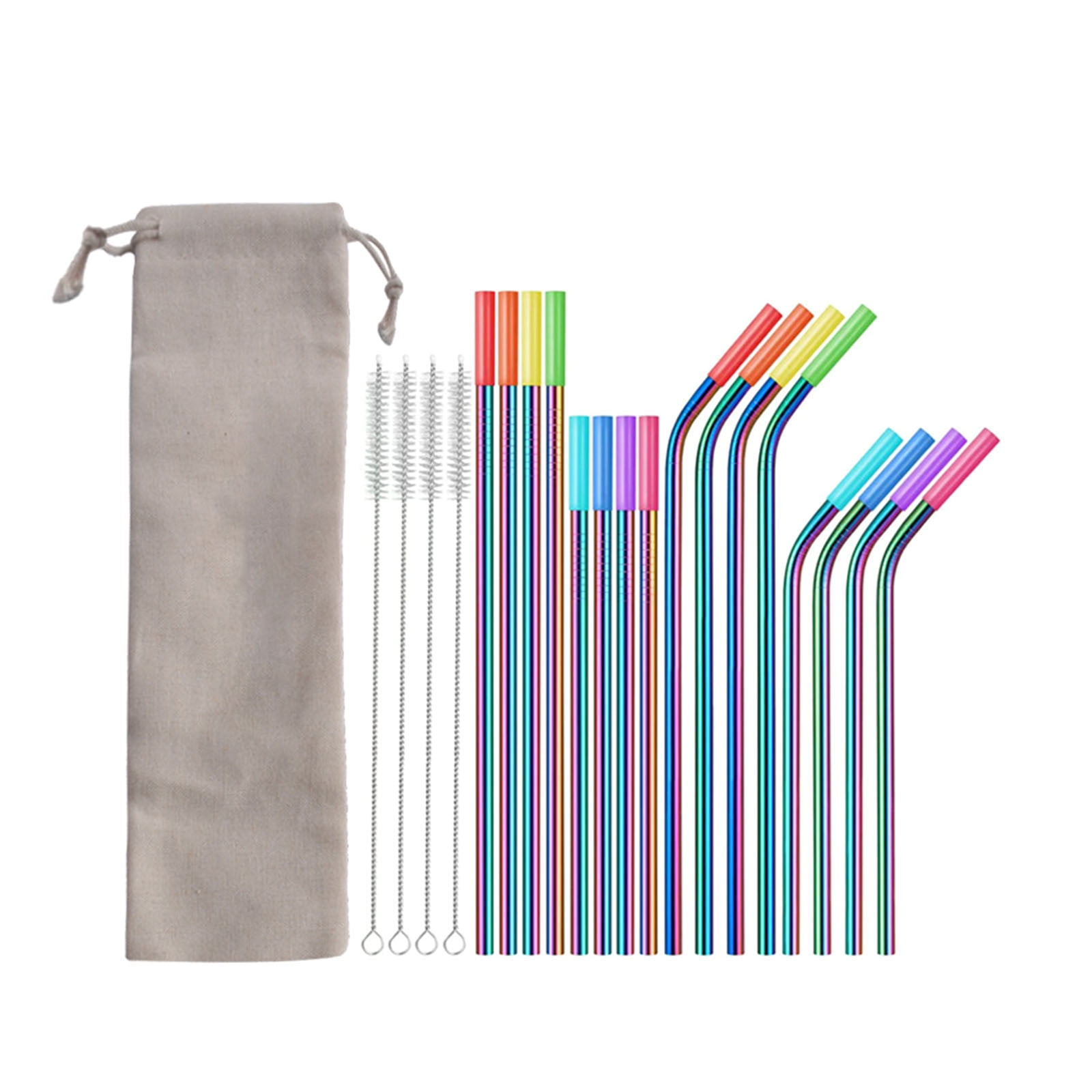 Click here for Lsljs Straw Set Of 16 Reusable Stainless Steel Str... prices