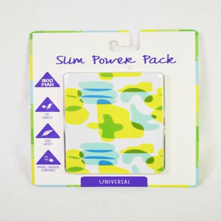 Vivitar Slim Power Pack 1800MAH Green/Blue | Walmart Canada