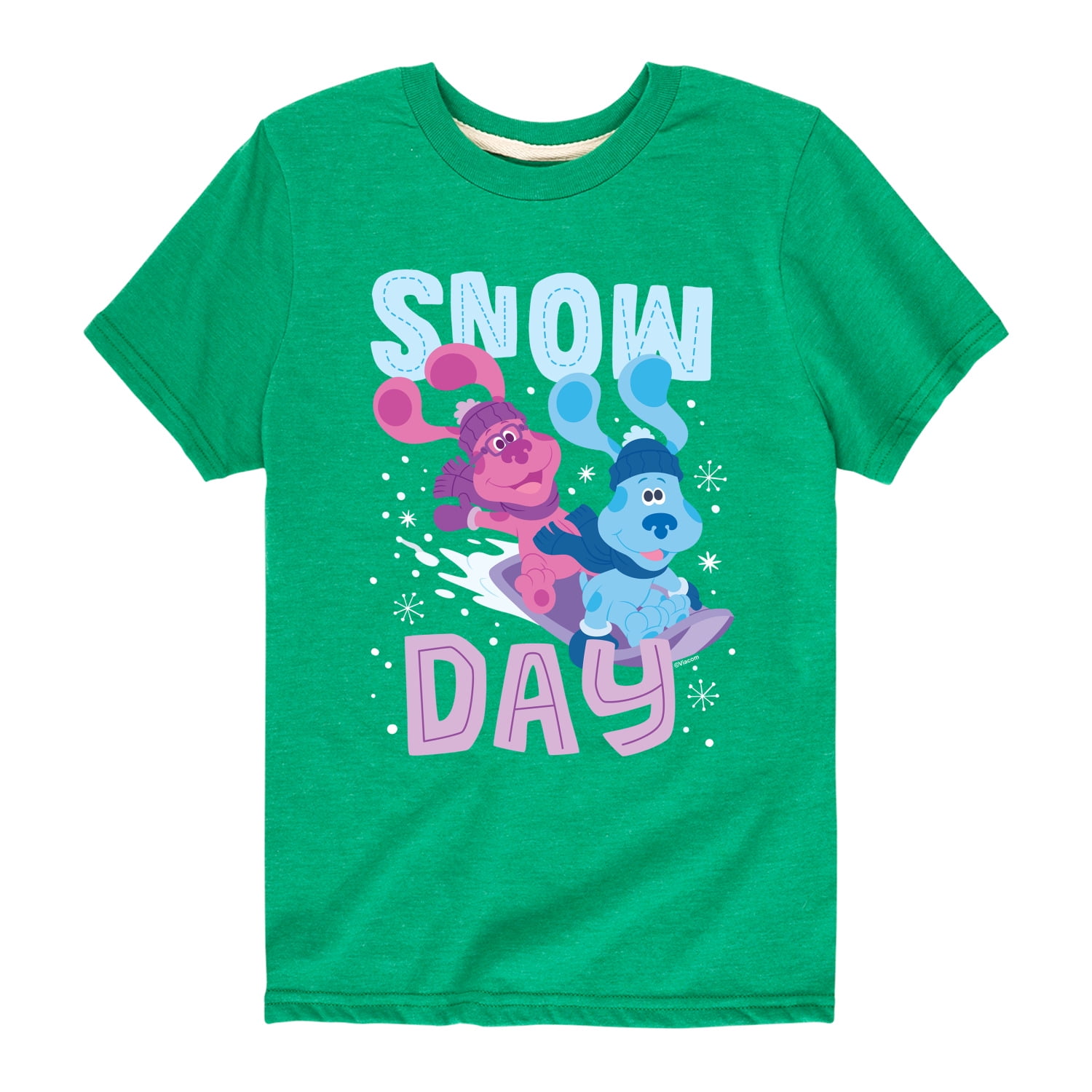 Blue's Clues & You! - Snow Day - Toddler And Youth Short Sleeve Graphic ...