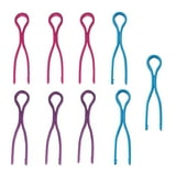 60 Pieces Colorful Bobbin Thread Holders Thread Clips Sewing Machine ...