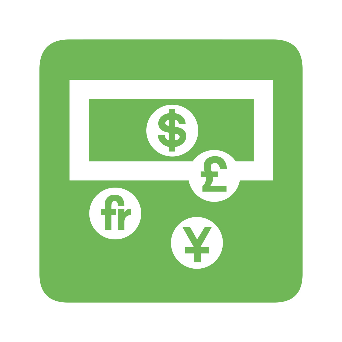 Currency Sticker Decal Die Cut - Self Adhesive Vinyl - Weatherproof ...