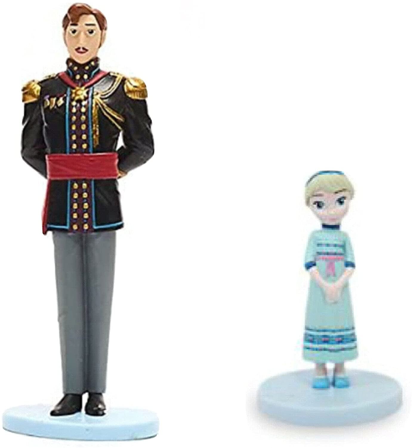 King Agnarr & Toddler Princess Baby Elsa Cake Topper Dad Daughter ...