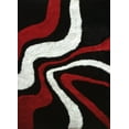 "Aria Collection" Soft Pile Hand Tufted Shag Area Rug - Walmart.com