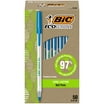 BIC Round Stic Xtra Life Blue Ballpoint Pens, Medium Point (1.0mm), Smooth Ink, 60 Count Bulk ...
