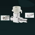 ROZYARD Washing Machine Tap Splitter Diverter Faucet Adapter Universals ...
