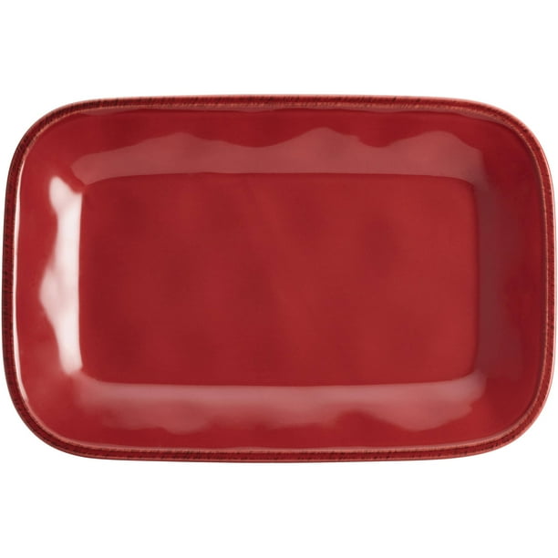 Rachael Ray Cucina Dinnerware 8" x 12" Stoneware Rectangular Platter ...