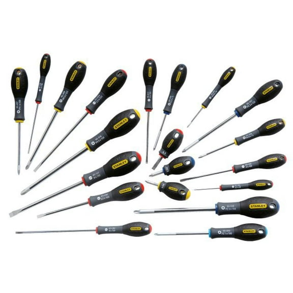 Stanley 66-520-A 100 Plus 18 Piece Combination Screwdriver Set ...