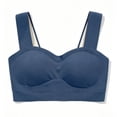 Besolor Women's Bras Full Coverage High Supports Push up No Underwire ...