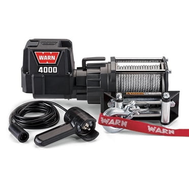 WARN 101020 ATV/UTV Electric Winch,Rotating End Cap - Walmart.com