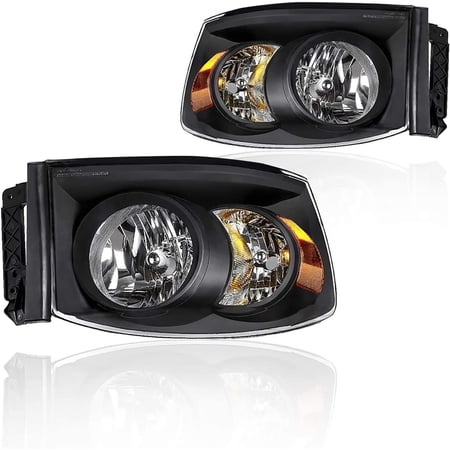 Headlights Assembly for 2006-2008 Dodge Ram 1500 Pickup 2006-2009 Ram ...