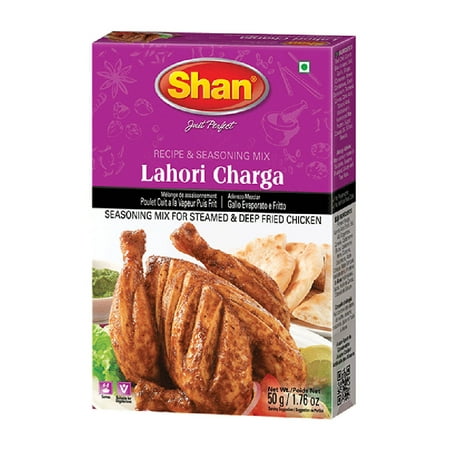 Shan Lahori Charga Recipe and Seasoning Mix - 50g Spice Powder - No ...
