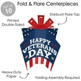 Big Dot of Happiness Happy Veterans Day - Table Decorations - Patriotic ...