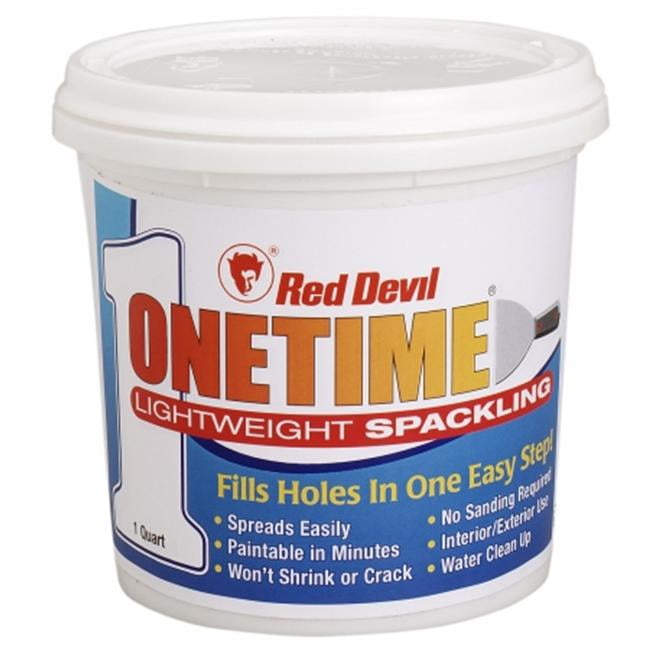 Red Devil 1 Gallon Onetime Spackling Interior 0541 - Walmart.ca
