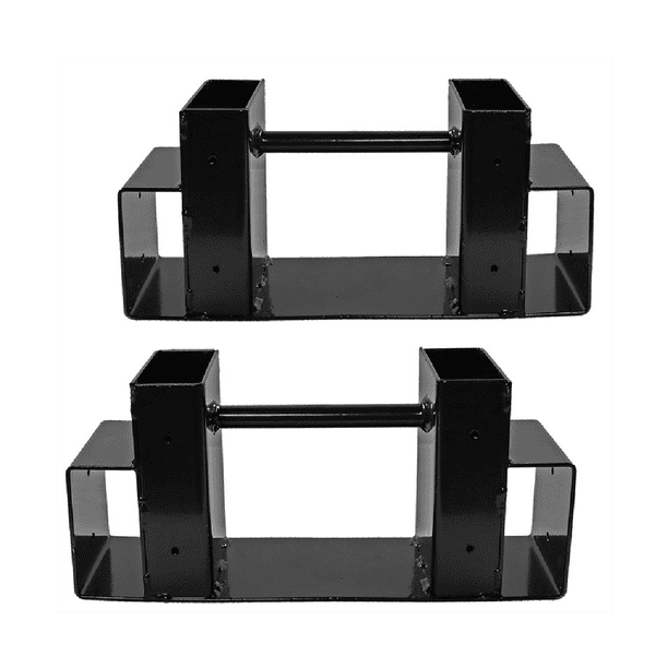 Symkmb Firewood Log Rack Bracket Kit - Adjustable to Any Length ...