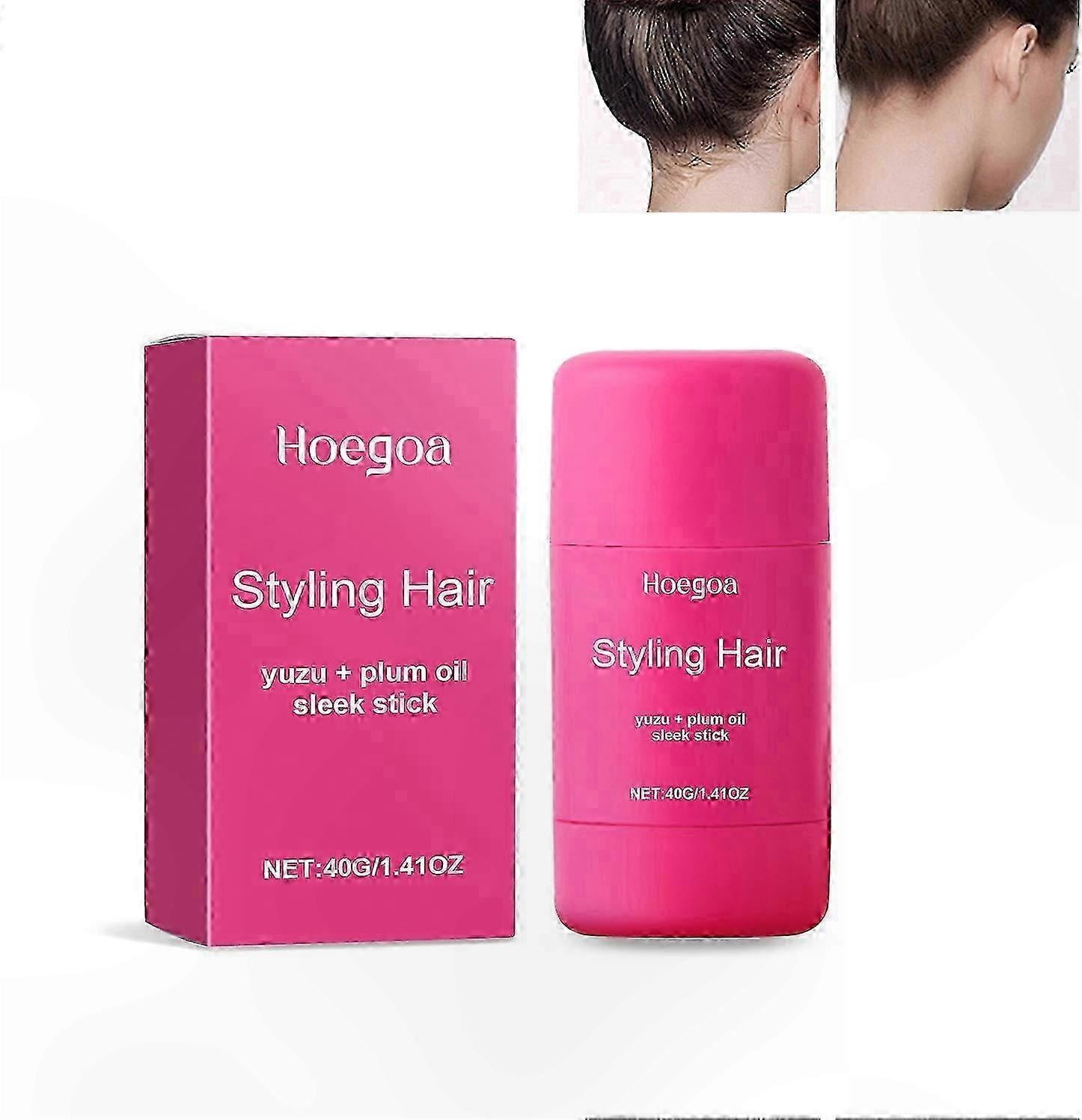 Sleek Control Styling Stick for Smooth Edges and Flyaways, Non-Greasy ...