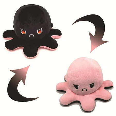 Reversible Octopus Plush Toy, Cute Octopus Stuffed Animal Reversible ...