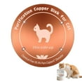 Zeiwohndc Safety Animal Purification Disc Safe Copper Disk for Poultry ...