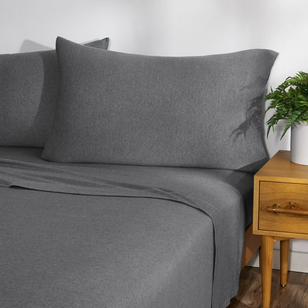 Gap Home Gray Cotton Sheet Sets, Twin, 3 Pieces - Walmart.com