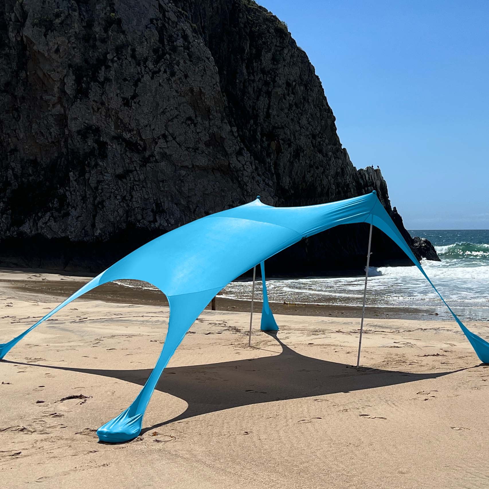 Sun Shelter Beach Shade Canopy by SkyBed, UPF 50+, Durable, Lightweight ...