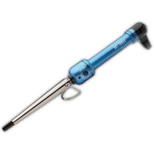 Hot Tools Blue Ice Titanium 3/4" Tapered Cone Curling Iron HTBL1850 ...