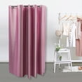 U-Shaped Portable Dressing Room with Shading Curtain, Portable Changing ...