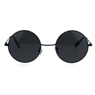 SA106 Summer Color Gradient Lens Circle Lens Round Hippie Sunglasses ...