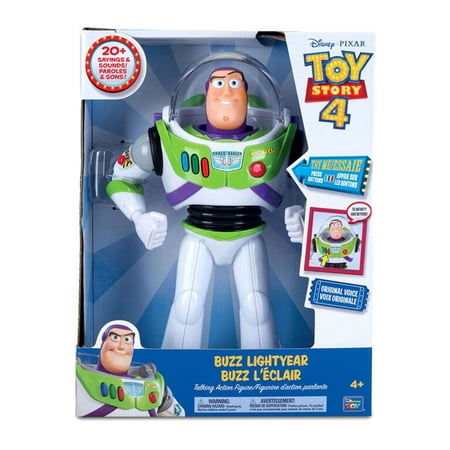 Toy Story Talking Buzz Lightyear Action Figure by Thinkway AGES 5 - 11 ...