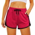 Bixock Women's Workout Shorts Athletic Running Shorts Solid Color ...
