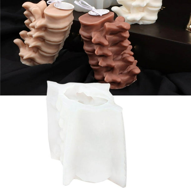 wolftale Spine Candle Silicone Mold DIY Supplies Spine Candle Art ...