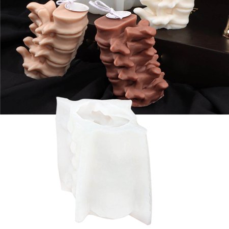 wolftale Spine Candle Silicone Mold DIY Supplies Spine Candle Art ...