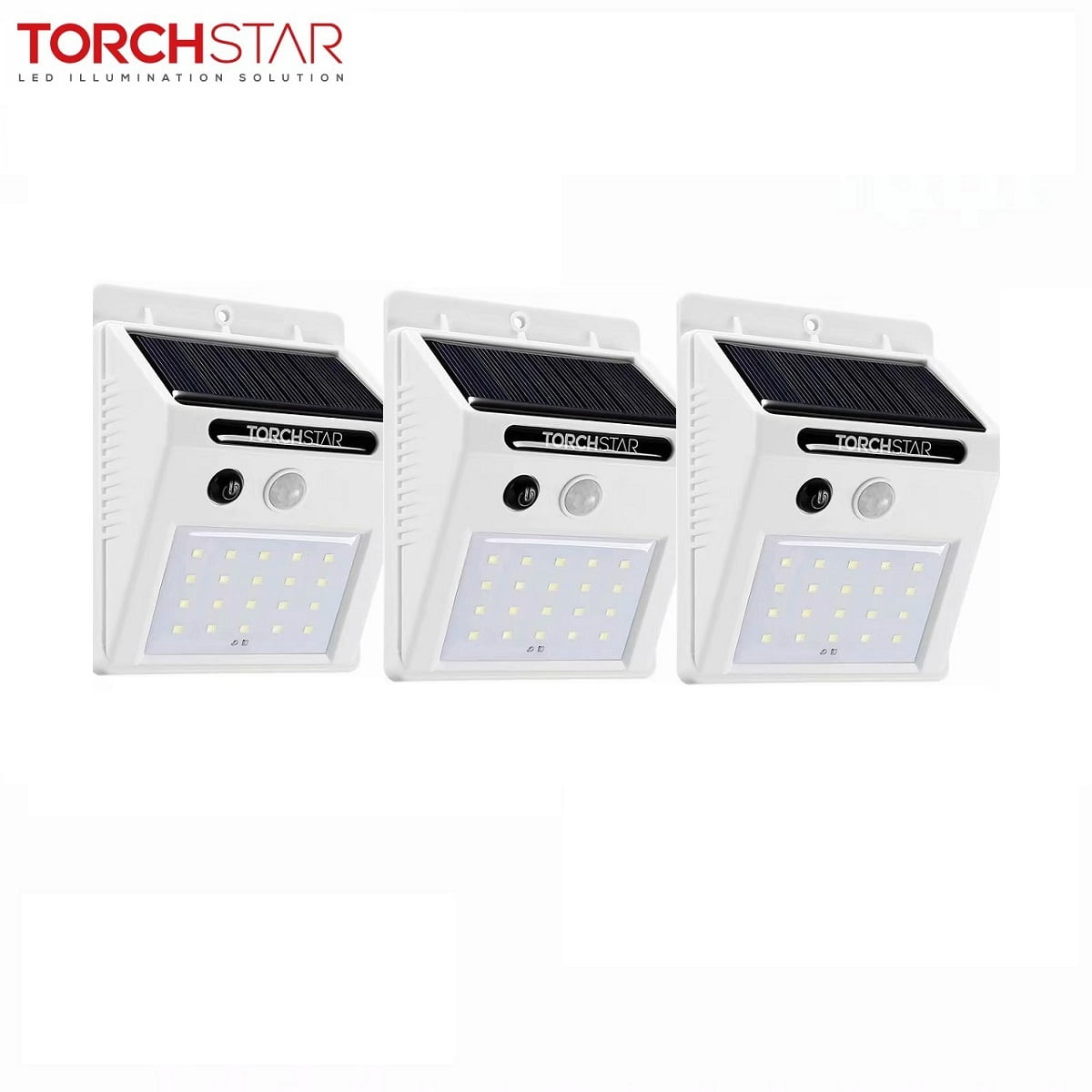 20 LED 320lm Outdoor LED Solar Motion Sensor Lights, Wireless Outdoor ...