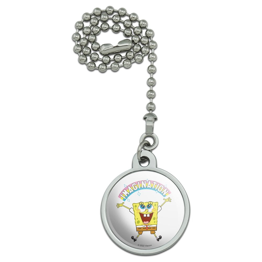 SpongeBob Imagination Rainbow Ceiling Fan and Light Pull Chain ...
