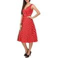 Dress 40s 50s Swing Vintage Rockabilly Ladies Retro Prom Party Plus ...