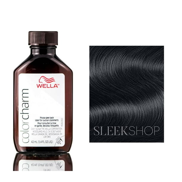 Wella - Wella Color Charm Liquid Haircolor 1n/51 Black, 1.4 Oz ...