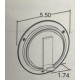 TRUCK-LITE 44322R LED Lamp Super 44 Red Round Stop/Turn/Tail 6 Diode ...