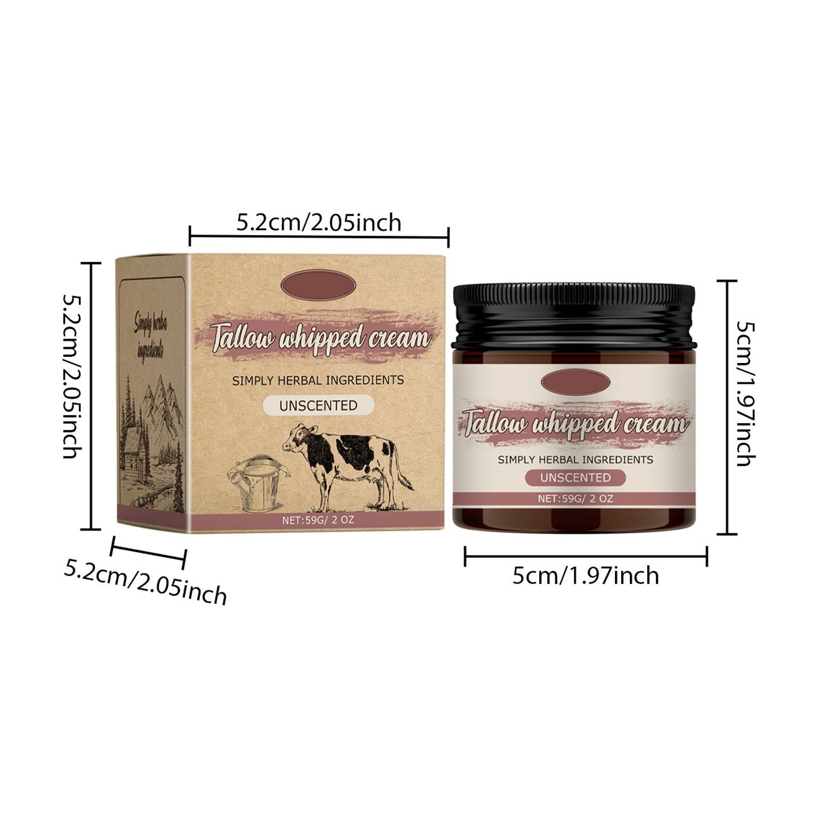Crema de sebo natural: hidrata, calma, repara y nutre de forma duradera ...