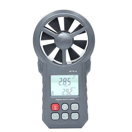 SUNSBELL Portable Handheld Digital Anemometer Wind lightweight Speed ...