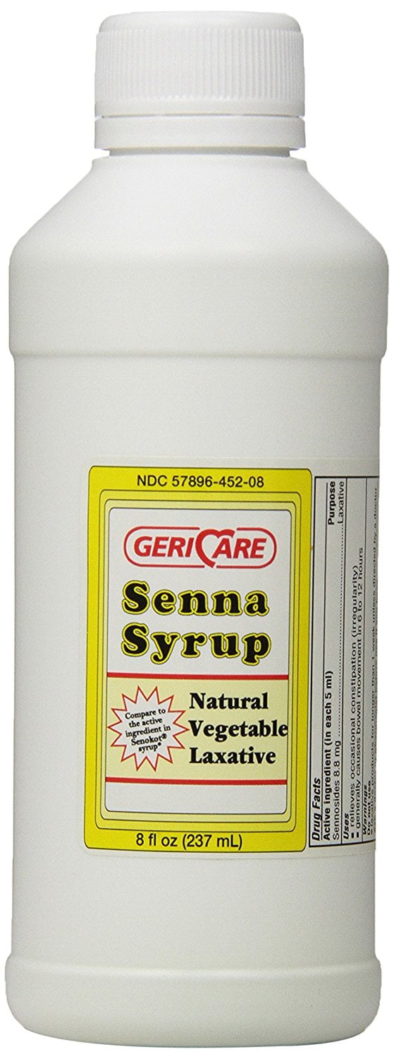Senna Syrup 8 oz, 1 Count - Walmart.com