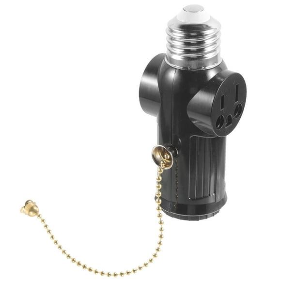 Light Bulb Socket Adapter 3 Prong