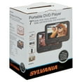 Sylvania 7" Dual Screen Portable DVD Player with Dual DVD Players ...