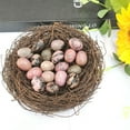 Easter Savings! PRETXORVE Easter Eggs, 20mm Crystal Mini Egges Agate ...