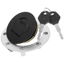 Aukmak Fuel Filler Door Locking Gas Tank Cap Cover for Jeep Wrangler ...