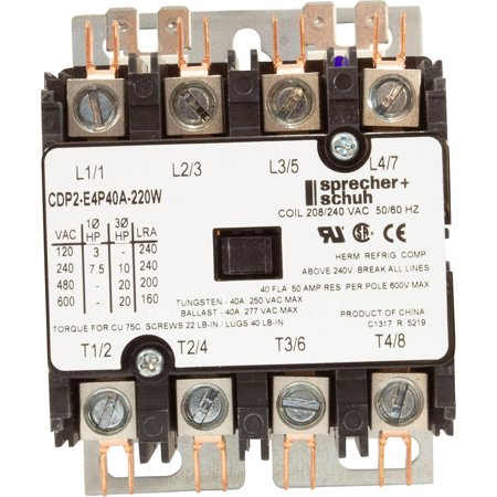 Coates 21001300 208V 4P Contactor for Heaters | Walmart Canada
