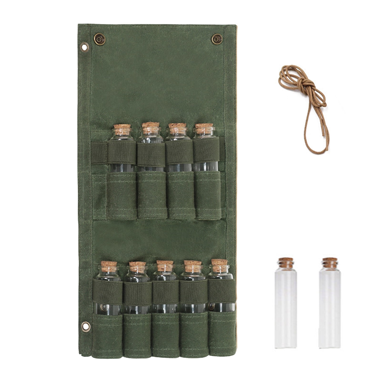 Portable Spice Bag with 11 Spice Jars - Walmart.com