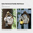 amagogo Owl Family Tree Hugger Weather Resistant Outdoor Decoration ...