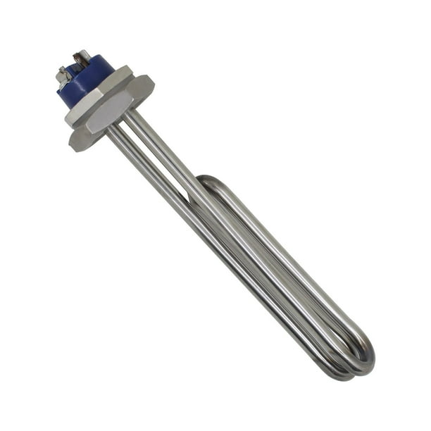 SUS304 DN25 1"BSP 32mm Thread 220v/380v 1KW/2KW/3KW/4KW Tube Heater ...