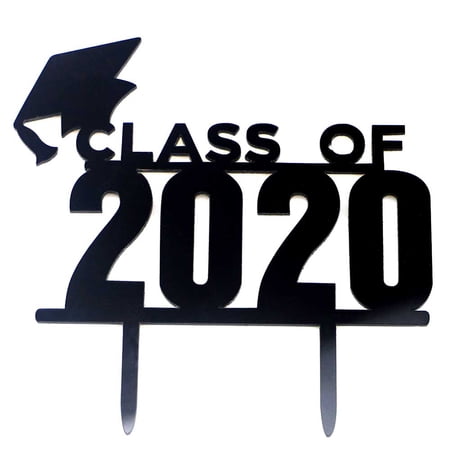 1Pc 2020 Graduation Class Trencher Cap Acrylic Craft Graduation Party ...