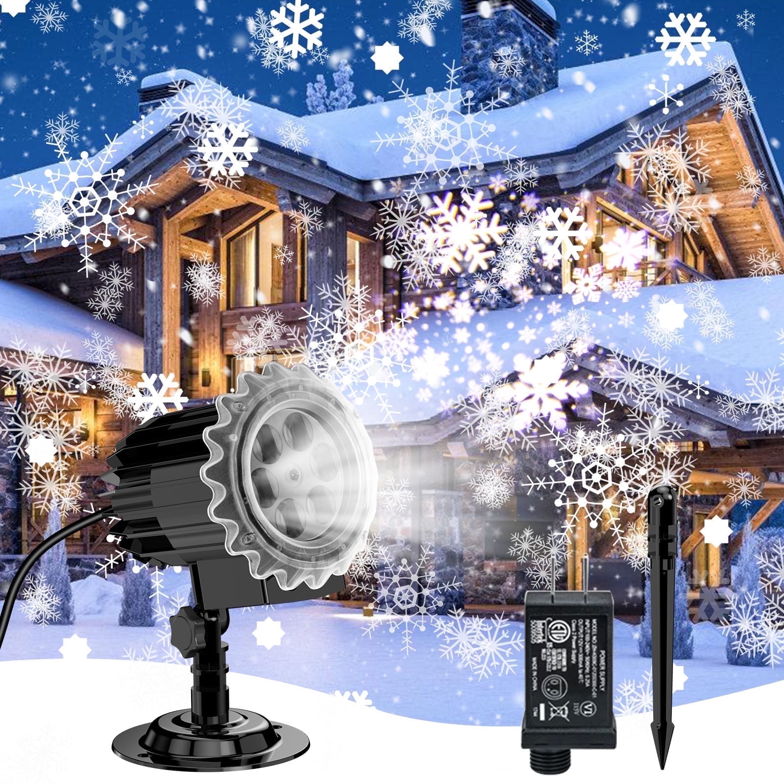Christmas Snow Projector Lights