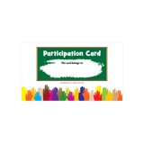 CathyFrank Participation Reward Punch Card Pack of 100, Student ...